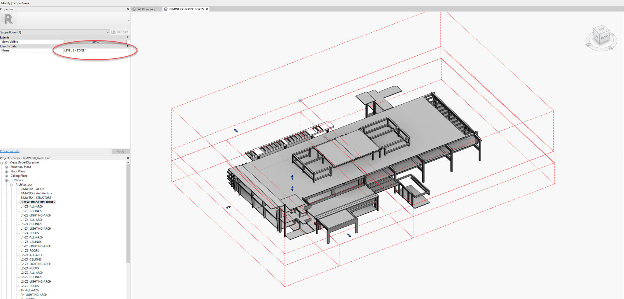 How Do You Utilize Scope Boxes for 3D Coordination? - BIMWERX
